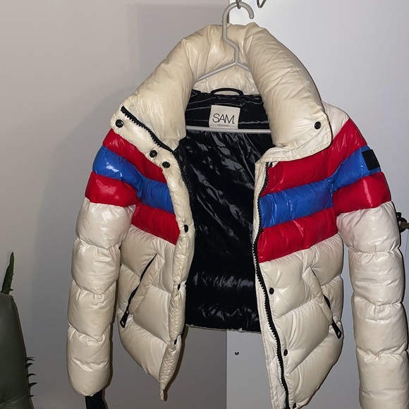 SAM. | Jackets & Coats | Sam Ny Lindsay Down Puffer Coat | Poshmark